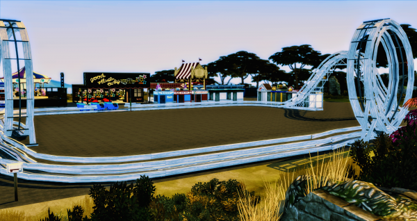 THE SIMS 4 FUNCTIONAL AMUSEMENT PARK – WICKED PIXXEL