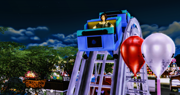 THE SIMS 4 FUNCTIONAL AMUSEMENT PARK – WICKED PIXXEL