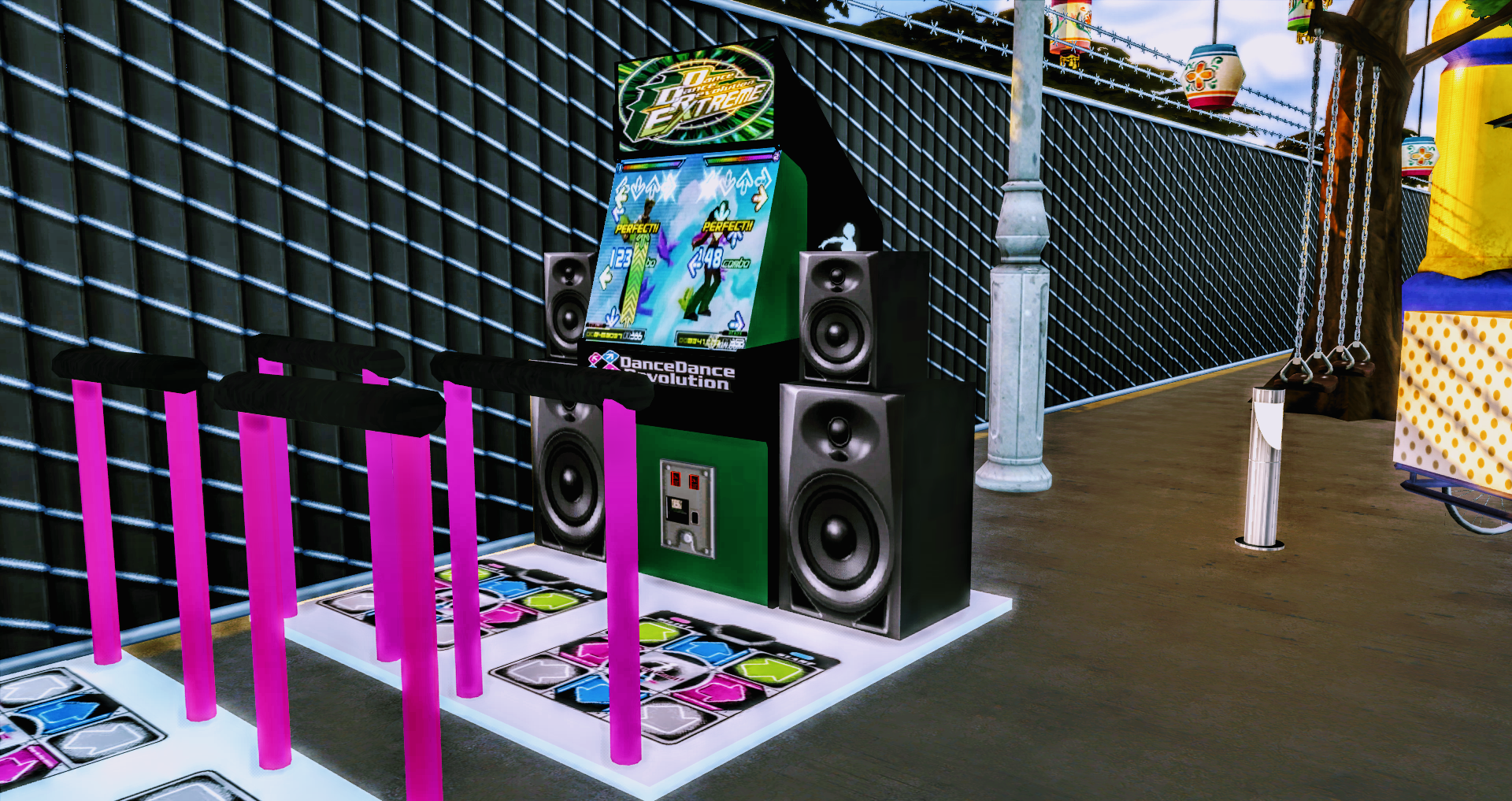 THE SIMS 4 FUNCTIONAL AMUSEMENT PARK – WICKED PIXXEL