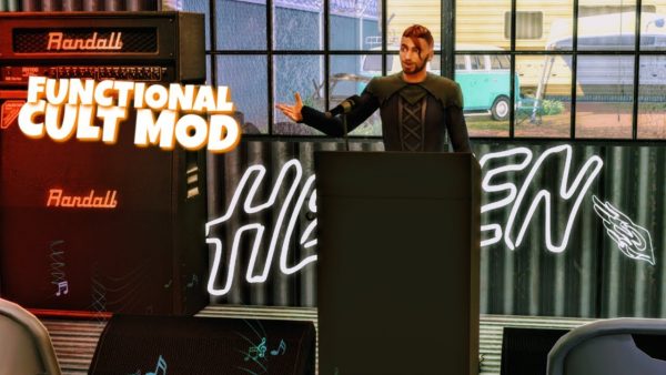 THE SIMS 4 CULT MOD UPDATE – WICKED PIXXEL