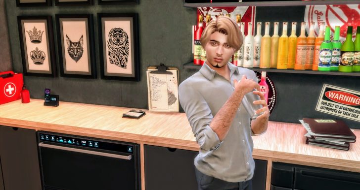 OWNABLE FUNCTIONAL BARS – LIVE IN BUSINESS MOD | THE SIMS 4 MUST HAVE ...